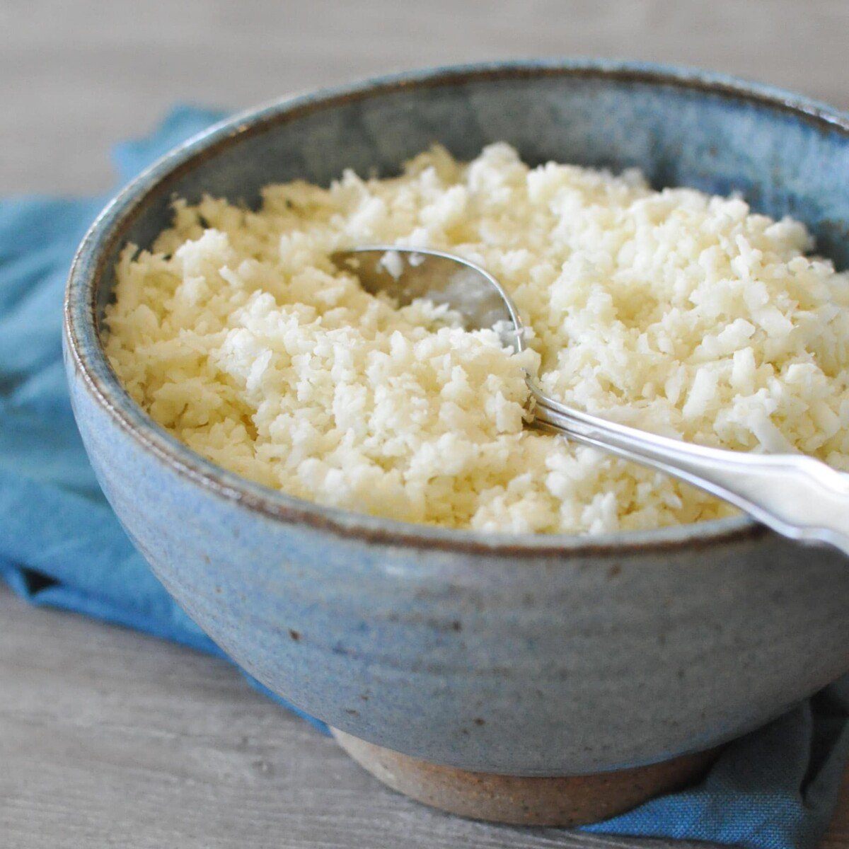 Basic Cauliflower Rice - Fed & Fit