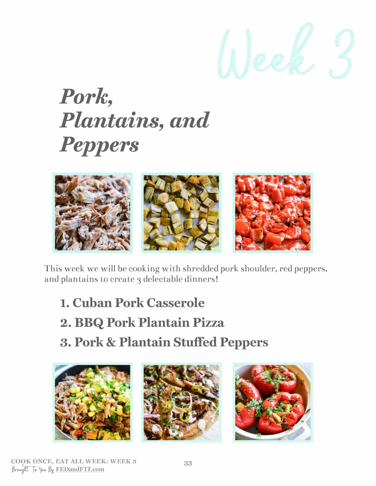 The Cook Once, Eat All Week Easy Meal Prep Plan