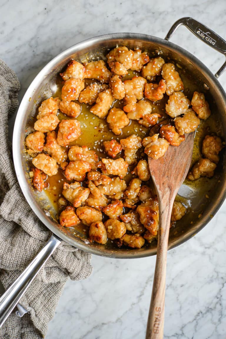 Crispy General Tso's Chicken Recipe - Fed & Fit