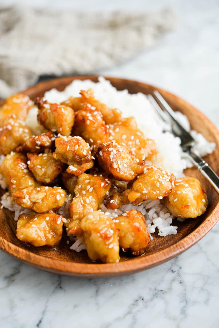 Crispy General Tso's Chicken Recipe - Fed & Fit