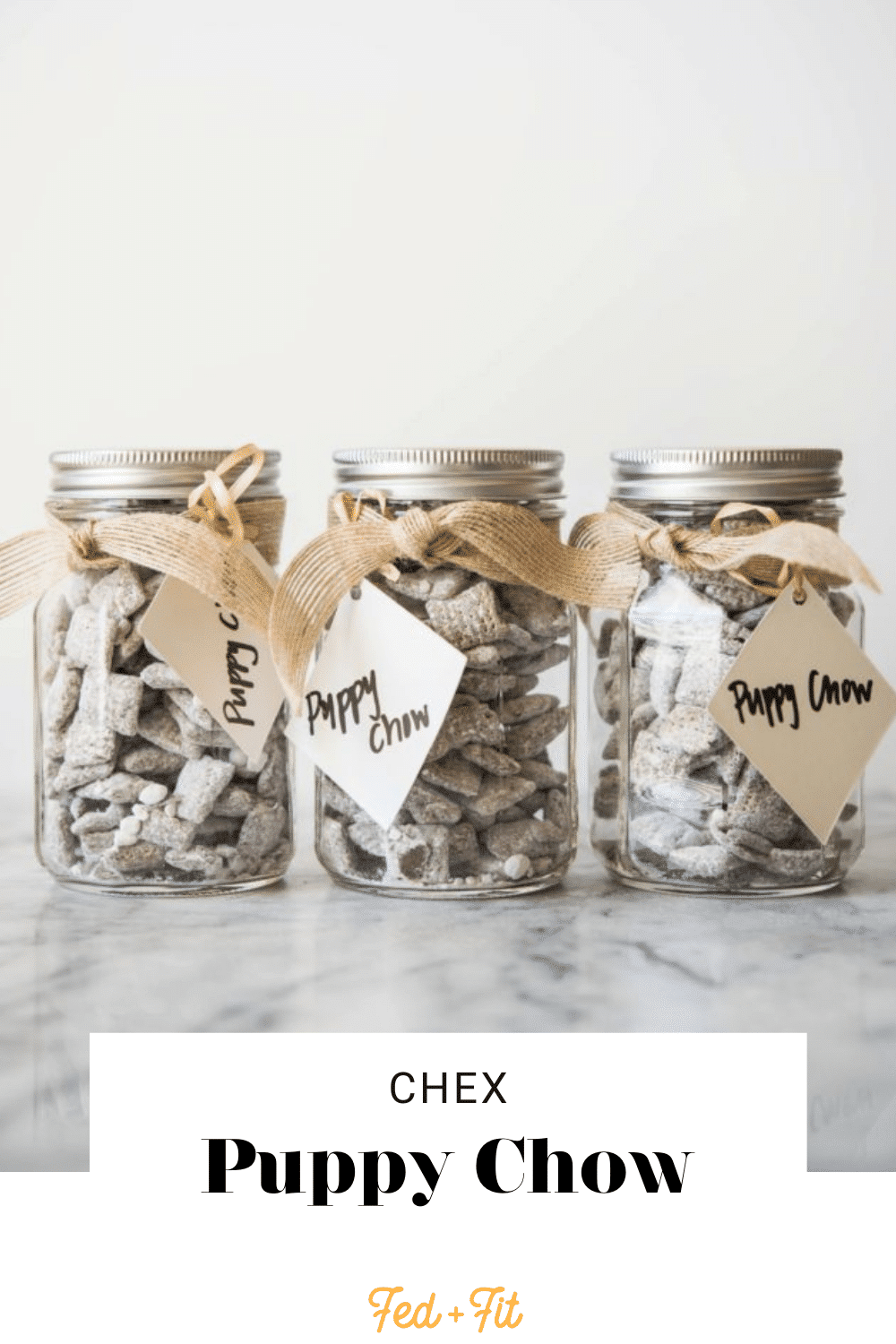 Chex Mix Muddy Buddies (Puppy Chow) - Fed & Fit