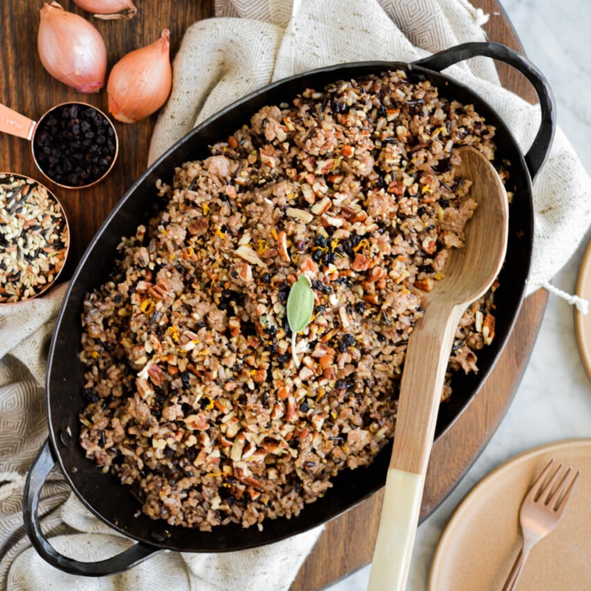 Wild Rice Stuffing - Fed & Fit