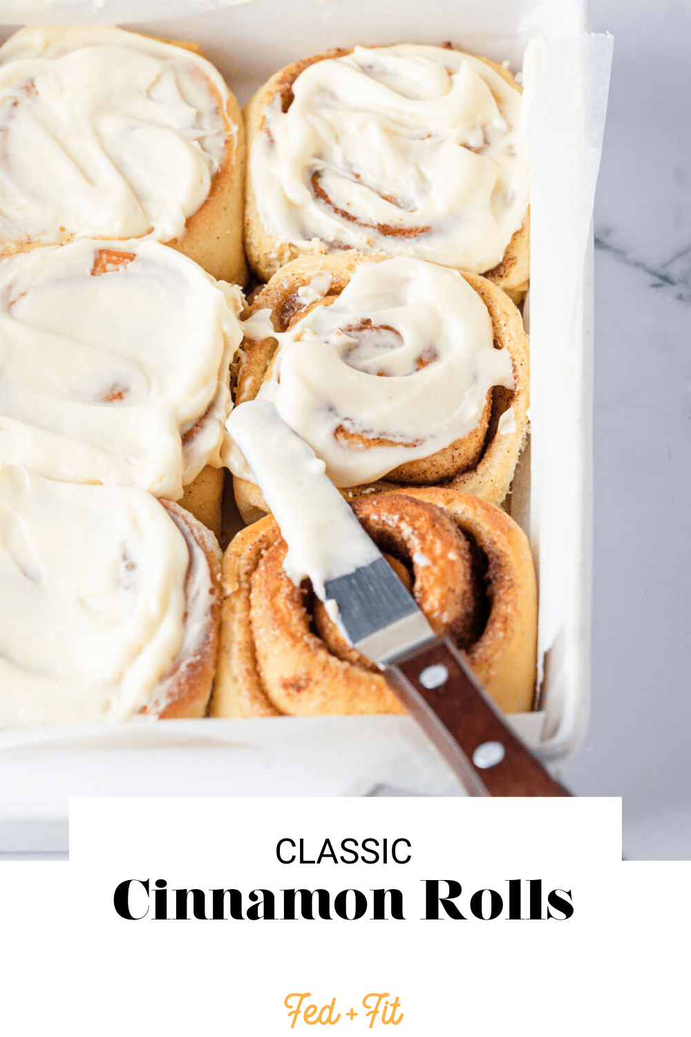 Cinnamon Roll Recipe - Fed & Fit