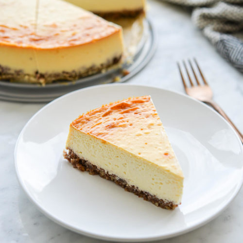 Low Carb Cheesecake Recipe - Fed & Fit
