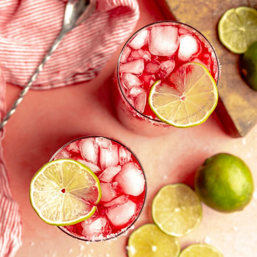 Easy Mocktail Recipe with Coconut and Lime - Fed & Fit