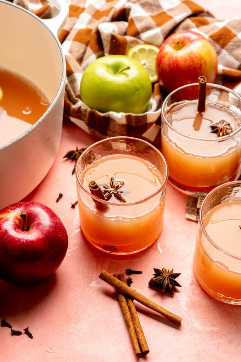 Hot Spiced Apple Cider Recipe - Fed & Fit