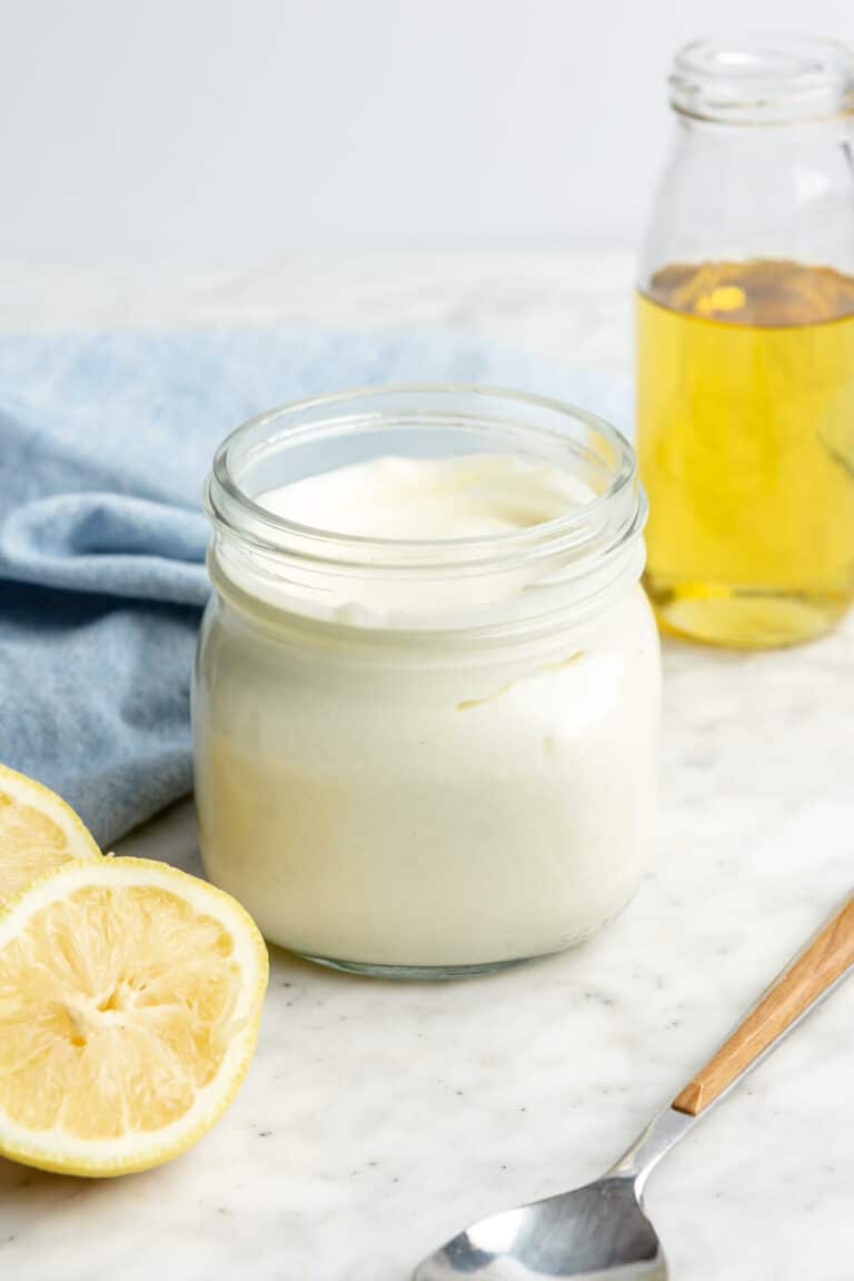 Easy Homemade Mayo Recipe - Fed & Fit