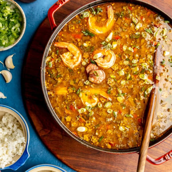 Shrimp and Sausage Gumbo Recipe - Fed & Fit
