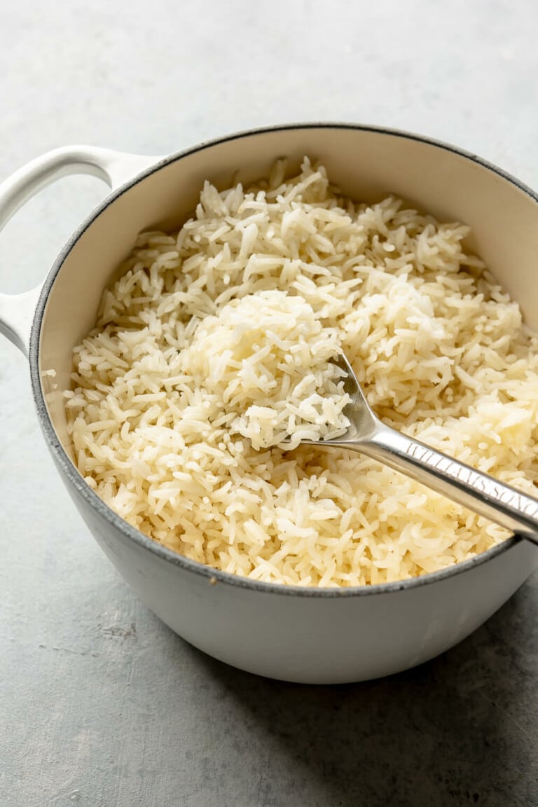How to Cook Perfect White Rice - Fed & Fit