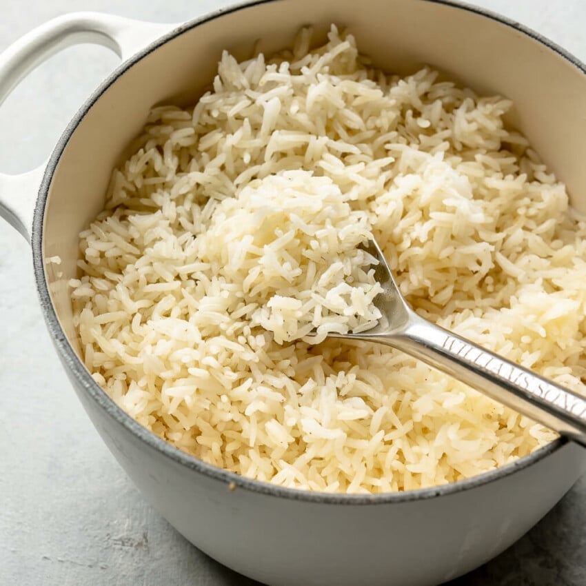 How to Cook Perfect White Rice - Fed & Fit