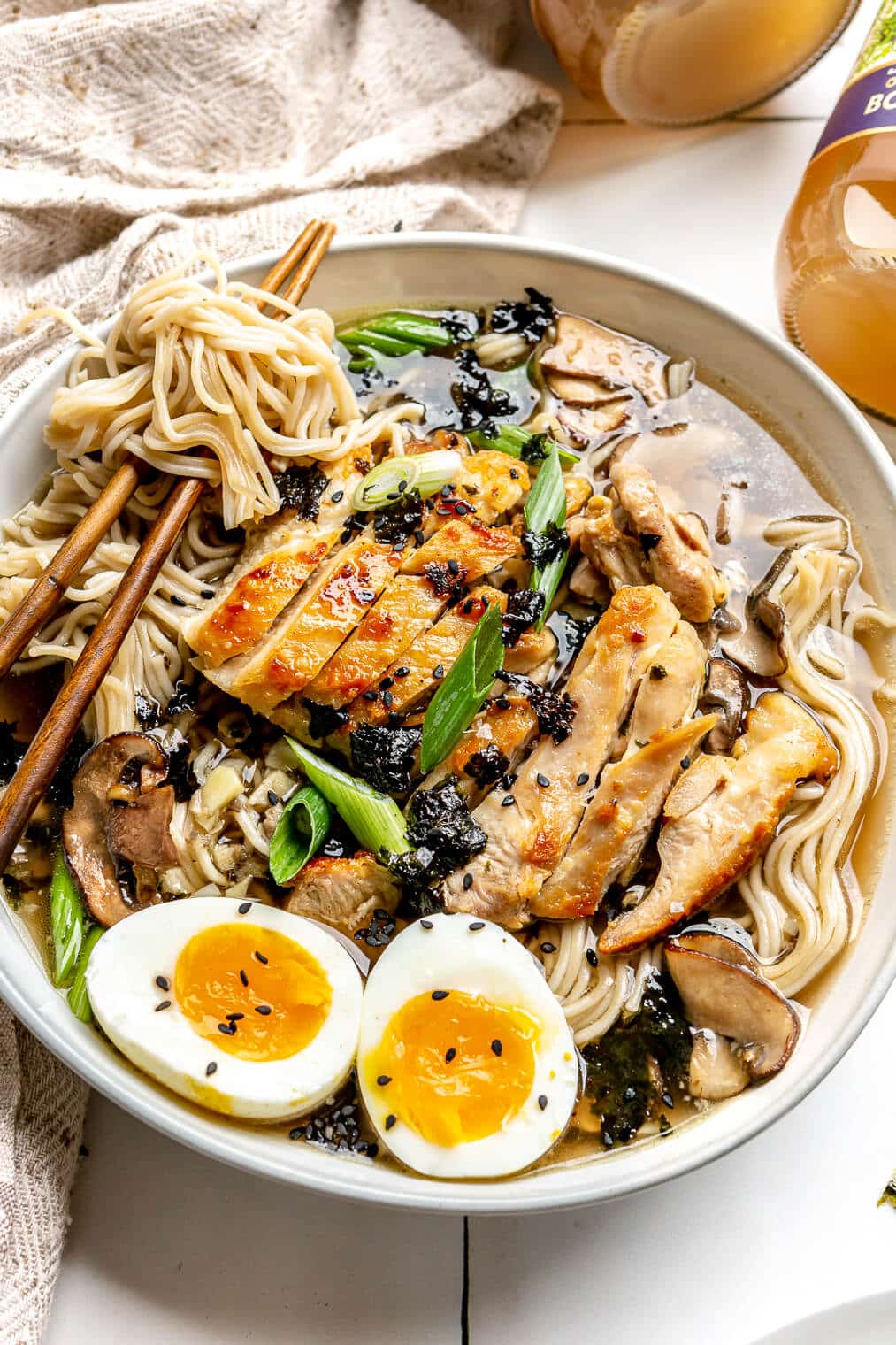 Homemade Ramen Recipe (Quick and Easy) - Fed & Fit
