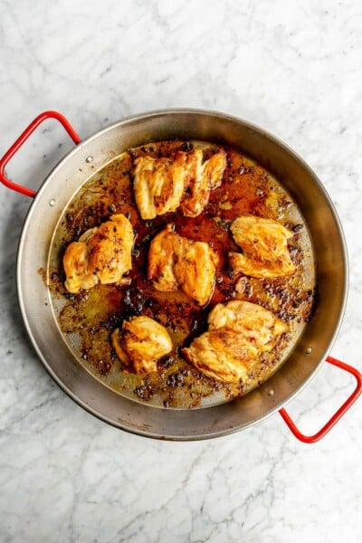 Easy Chicken and Chorizo Paella Recipe - Fed & Fit