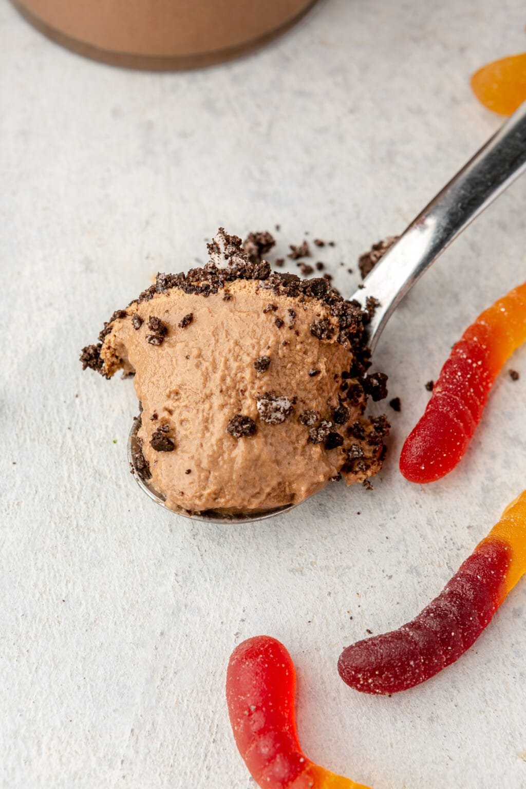 Dairy-Free Dirt Worm Pudding