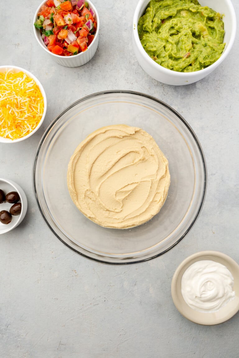 Spooky 5-Layer Dip (Halloween Party Recipe) - Fed & Fit