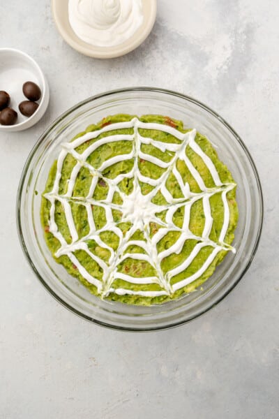 Spooky 5-Layer Dip (Halloween Party Recipe) - Fed & Fit