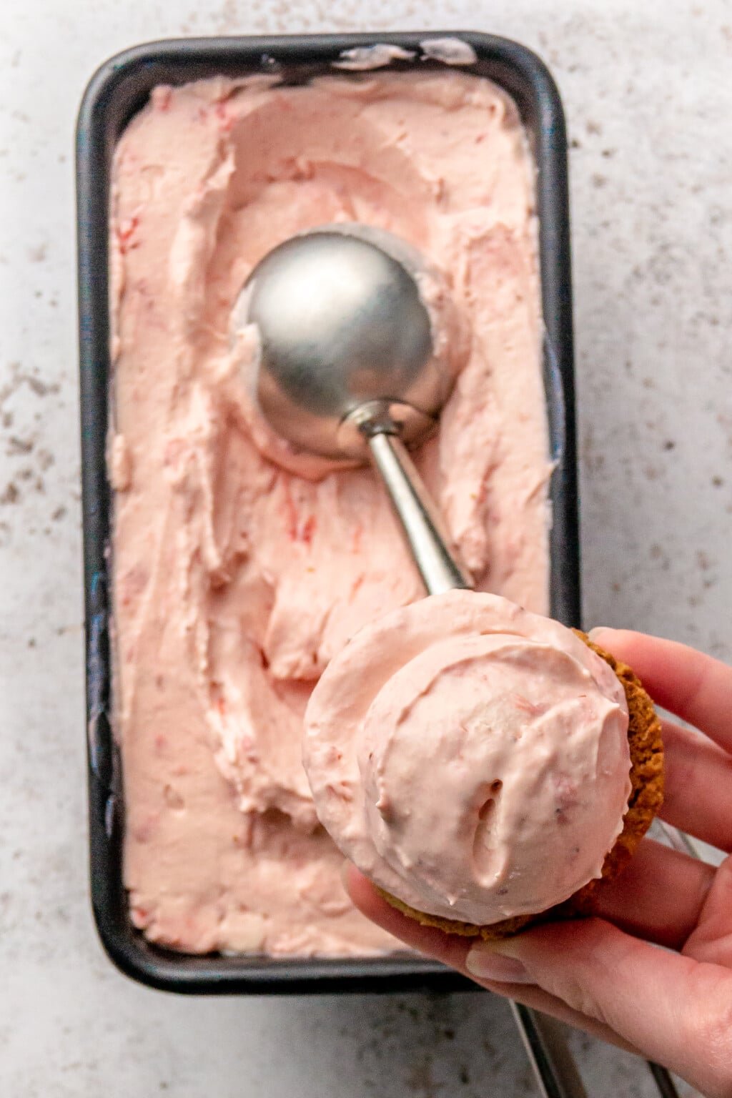 Strawberry Ice Cream Sandwiches (GF) - Fed & Fit