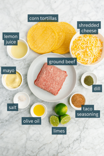 Crispy Ground Beef Tacos - Fed & Fit