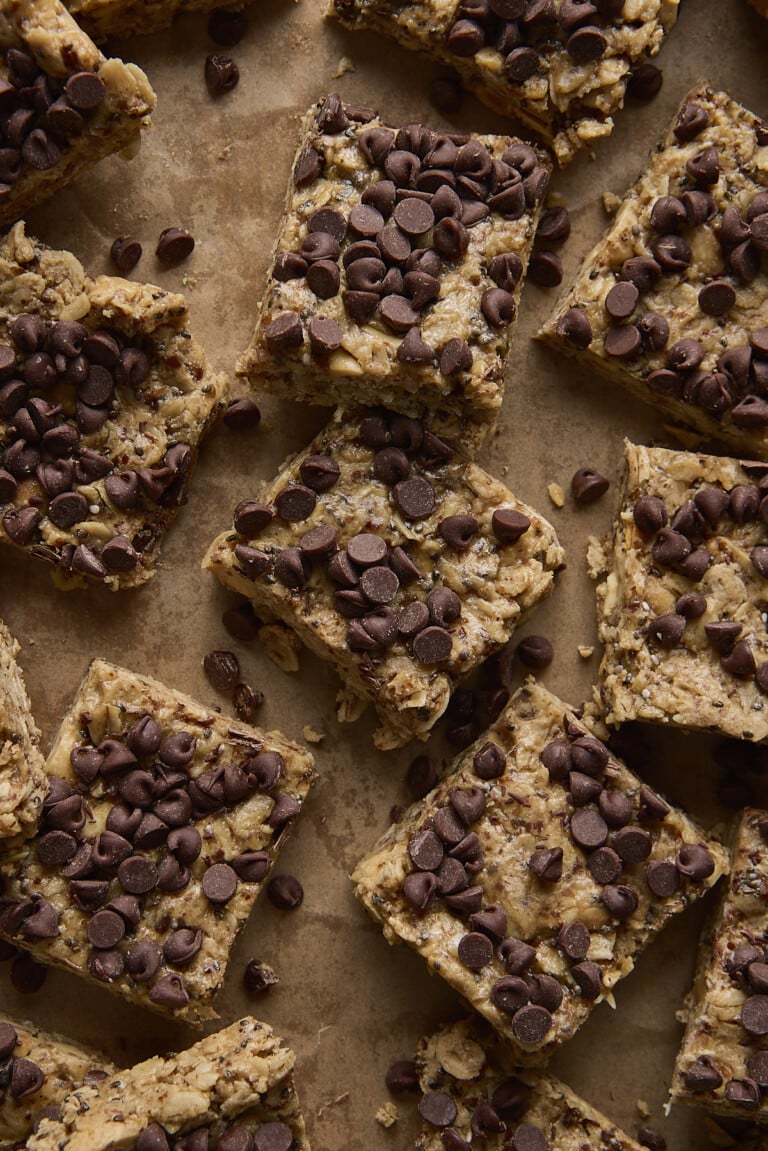 Chocolate Peanut Butter Protein and Fiber Bars - Fed & Fit