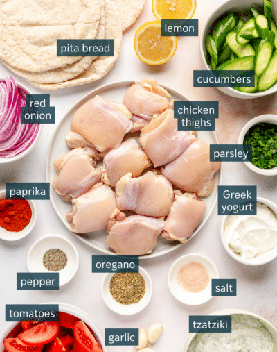Chicken Gyro Recipe - Fed & Fit